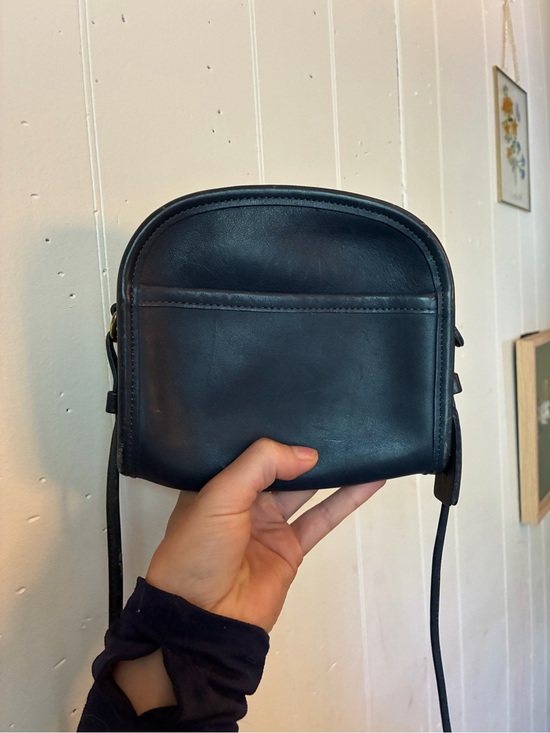 Coach | Bags | Rare Vintage Coach 999 Black Leather Crossbody Bag Usa ...